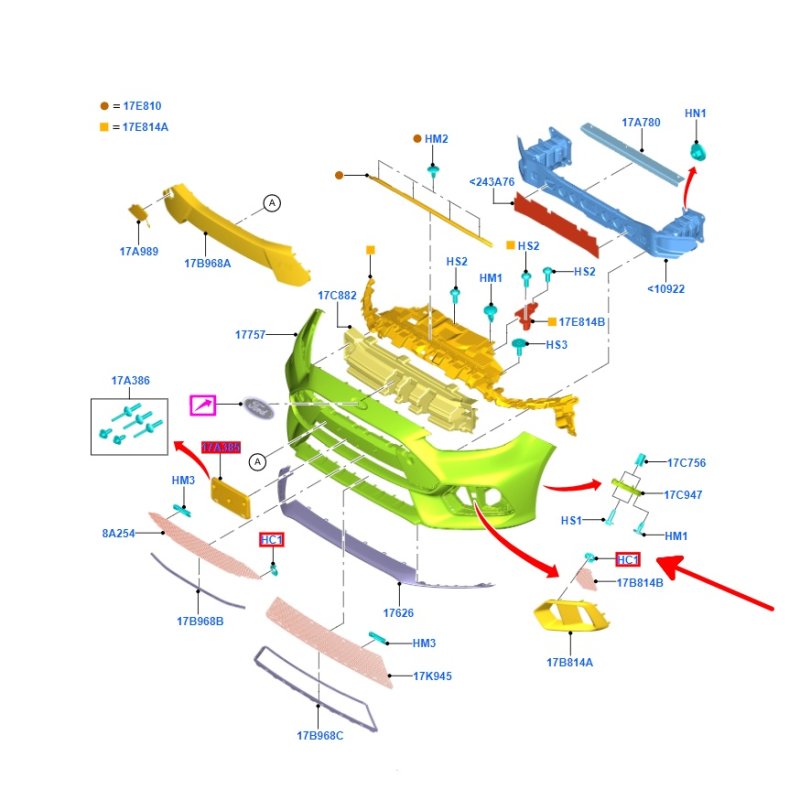 Spona Ford | Fordshop.cz